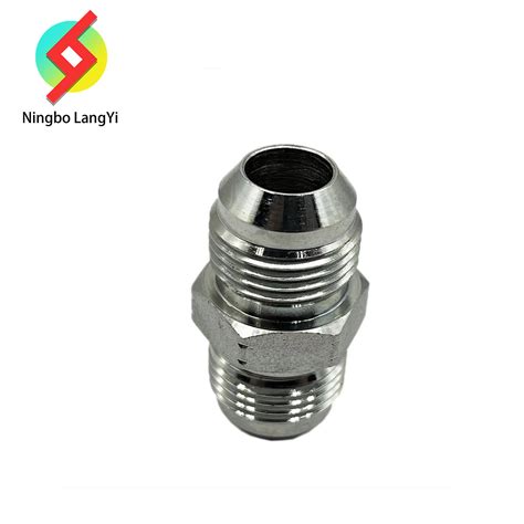 Jic37 Degree External Thread Flared Type Straight Hydraulic Pipe