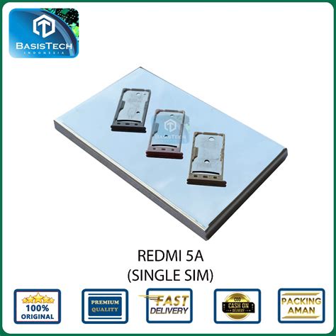 Jual Simlock Tempat Kartu Sim Tray Xiaomi Redmi A Single Sim Original Quality Shopee Indonesia
