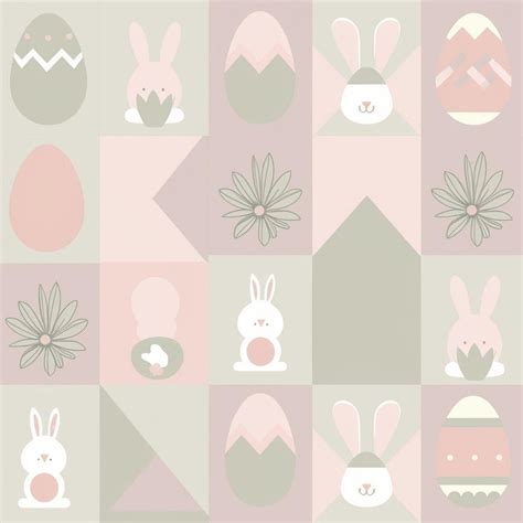 Download Easter Geometric Minimal Royalty Free Stock Illustration