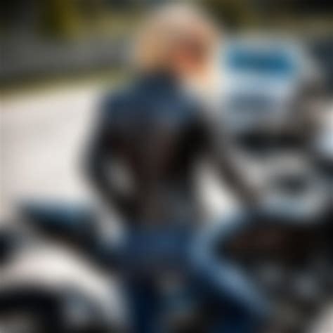 Sexy Blonde Biker Chick By Bikemanrick On Deviantart