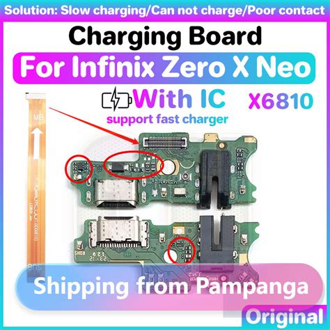 USB Charging Charger Port Board For Infinix Zero X Neo X Mainboard