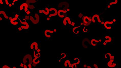Black Question Marks Background
