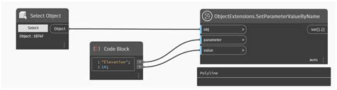 How Do I Add Elevation To A Polyline Designscript Dynamo