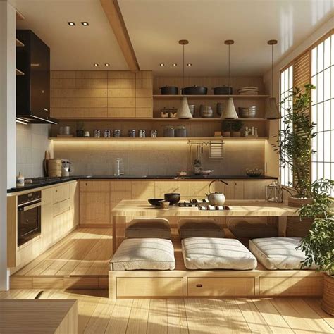 Explore Japanese Minimalist Nice Kitchen Designs For Streamlined