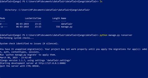 how to create and run your first django project in easy steps dataflair