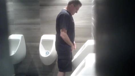 Urinal Spy Mature Men At Urinals Iii