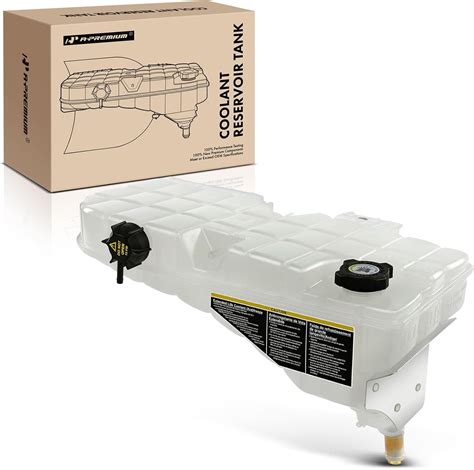 A Premium Heavy Duty Engine Coolant Overflow Recovery Reservoir With Cap And Sensor Compatible For