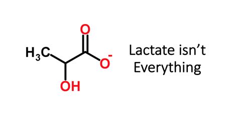 Emergency Medicine Educationnormal Lactate But A Sick