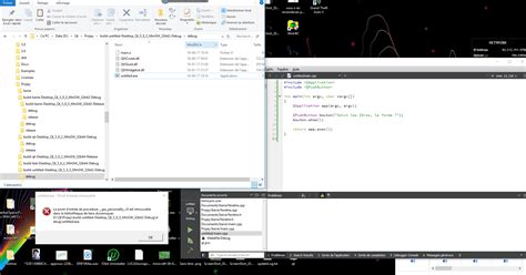 Résolu Erreur De Compilation Avec Qt Lorsque Je Sort Le Projet Qt