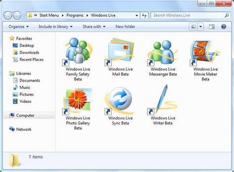 Windows Essentials télécharger les logiciels de Microsoft