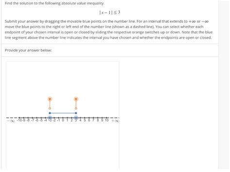 Solved Find The Solution To The Following Absolute Chegg