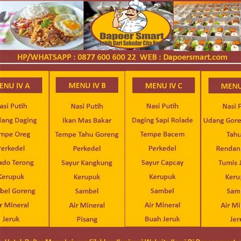 Contoh Brosur Catering Nasi Kotak 52 Koleksi Gambar