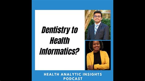 Making The Jump From Dentistry To Health Informatics Youtube