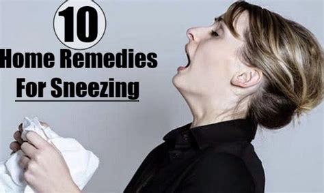20 Easy Ways To Stop Sneezing Fast And Naturally