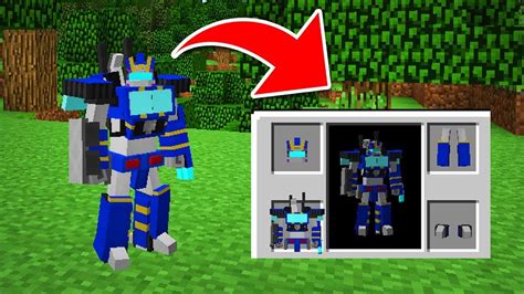Become A Transformer In Minecraft Transformers Minecraft How To Become