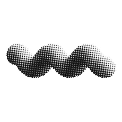 Premium Vector Halftone Bitmap Vector Art Shape