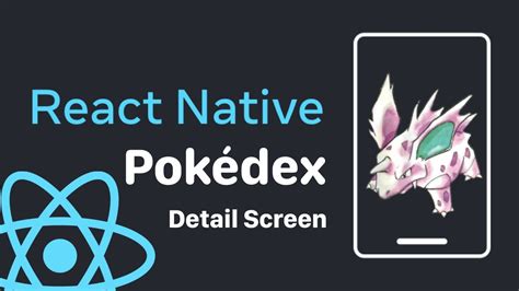 crea un pokédex con react native 7 detail screen youtube