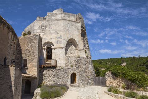 Castle Of Simiane La Rotonde Provence France Stock Photo Image Of