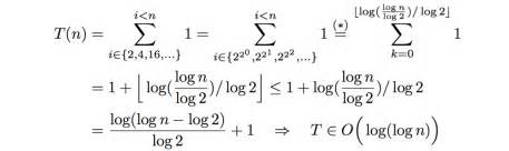 Big O Big O Notation For Simple Loop Stack Overflow