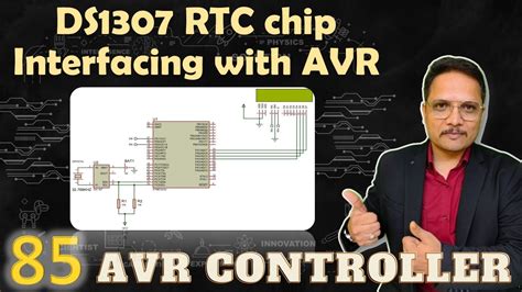 Ds Rtc Chip Interfacing With Avr Microcontroller Youtube
