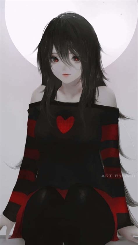 100 Anime Girl Black Hair Wallpapers