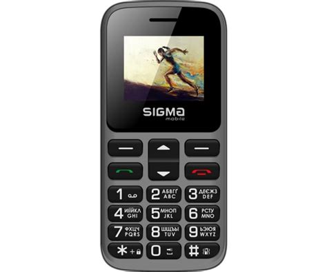 Мобильный телефон (бабушкофон) Sigma mobile Comfort 50 HIT Grey – фото ...