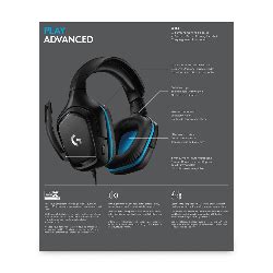 Logitech G G Surround Sound Wired Gaming Headset Au Meilleur Prix Sur Primini Tn