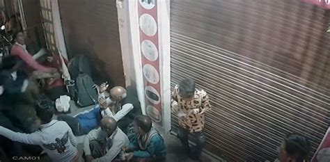 Cctv Clash Broke Out Between Baraatis Over Trivial Issue
