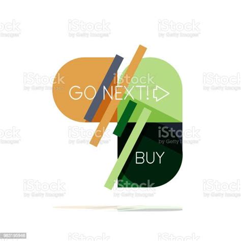 최소한의 깨끗 한 평면 추상 옵션 단계 Infographic 디자인 요소 도형사각형 원형 및 라인 레이아웃 샘플 텍스트 라운드 결정에 대한 스톡 벡터 아트 및 기타 이미지