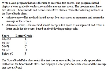 Solved Write A Java Program That Asks The User To Enter Five