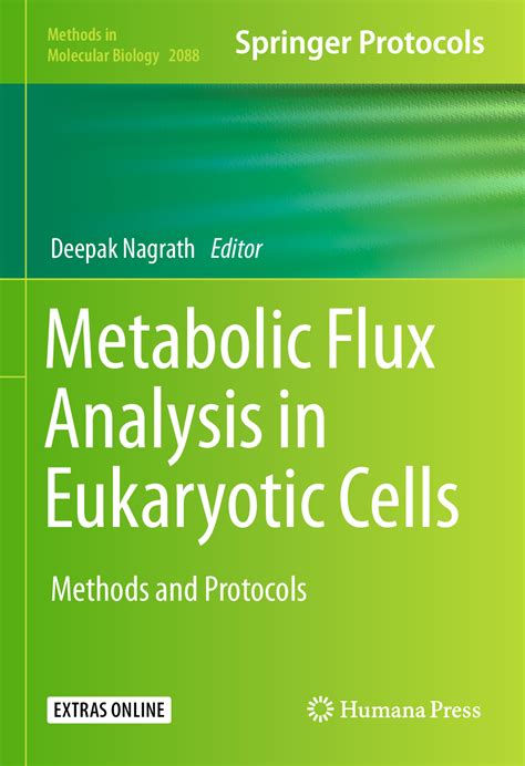 Ebook Metabolic Flux Analysis In Eukaryotic Cells 1st Edition By Deepak Nagrath Scholarfriends