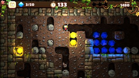 Boulder Dash 40th Anniversary Official Game Webpage