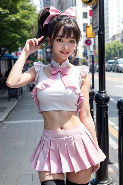 1girl Best Quality Looking At Viewer Kawaii Shiny Skin Shiny