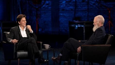 Shah Rukh Khan On David Lettermans Show ‘i Dont Think My Son Can Act