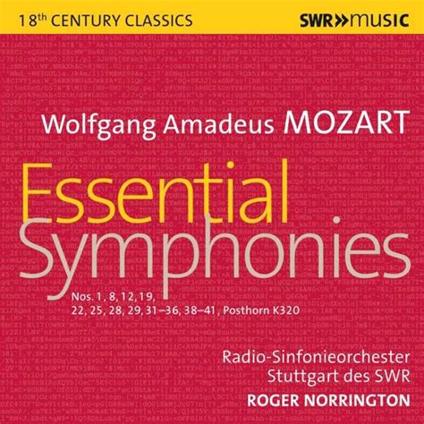 Wolfgang Amadeus Mozart Essential Symphonies Μουσική Προσφορά