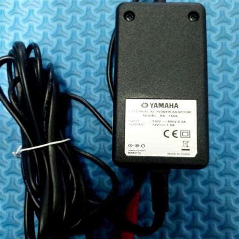 Jual Adaptor Keyboard Yamaha PSR Series PA 150 Best Quality 12V 1 5A