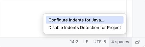 Indentation Intellij Idea Documentation