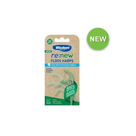 Wisdom Re New Floss Harps 30 Pack