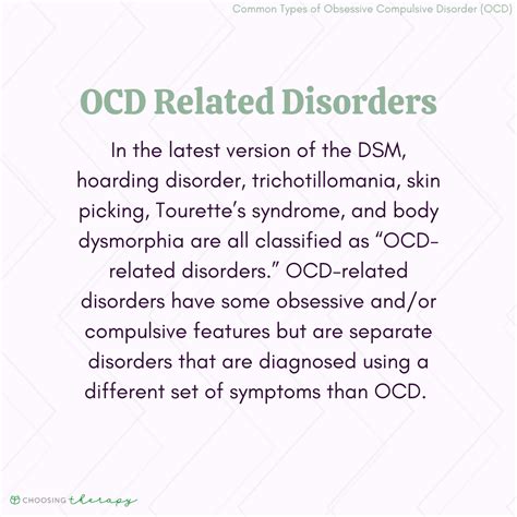 Are There Different Subtypes Of Ocd