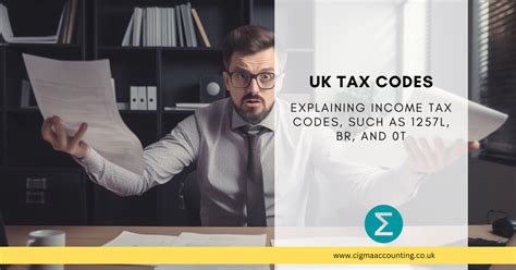 Understanding The Tax Code In Uk 1257l Br 0t And More