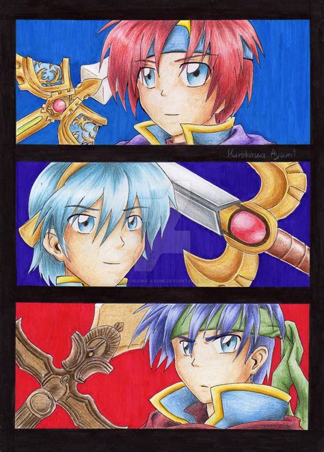 Roy Marth And Ike By Kurokawa Ayumi On Deviantart