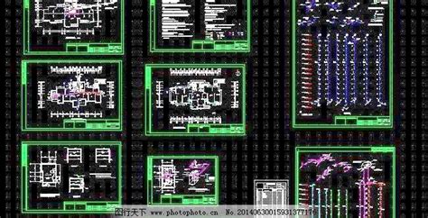 十三层住宅楼给排水施工图图片cad素材cad素材 图行天下素材网