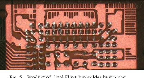 Figure 5 From Design And Research Of Oval Flip Chip Solder Bump