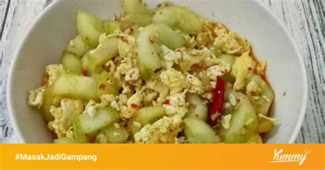 Resep Tumis Timun Telur Sederhana Rumahan Di Yummy App