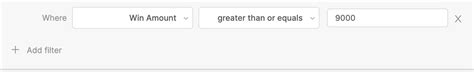 Problem Using Table Filter With Number Column In Greater Than 💬 App