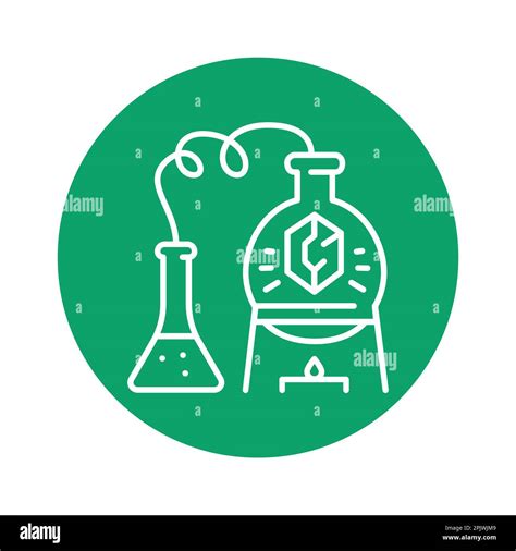 Alchemy Color Line Icon Isolated Vector Element Outline Pictogram For Web Page Mobile App