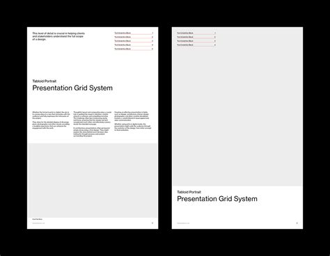 Stephen Kelman Tabloid Portrait Presentation Grid System For Indesign Grid System