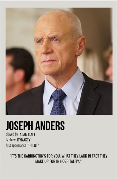 Joseph Anders Best Movie Quotes Dynasty Tv Show Dynasty Characters
