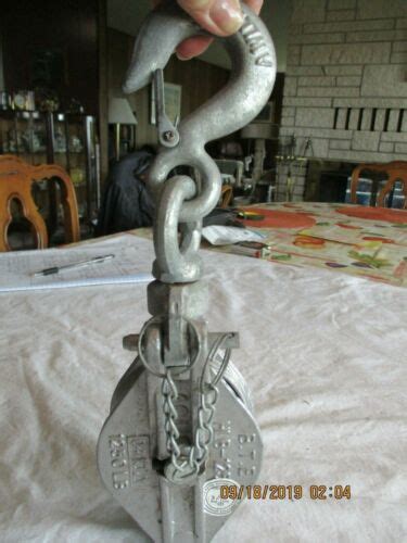 Vintage Linemans Aluminum Blockload Assist Block Antique Price