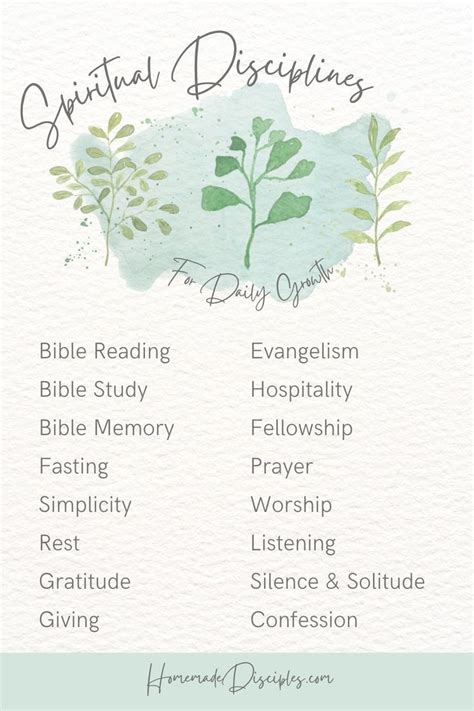 Spiritual Disciplines Spiritual Disciplines Christian Discipleship